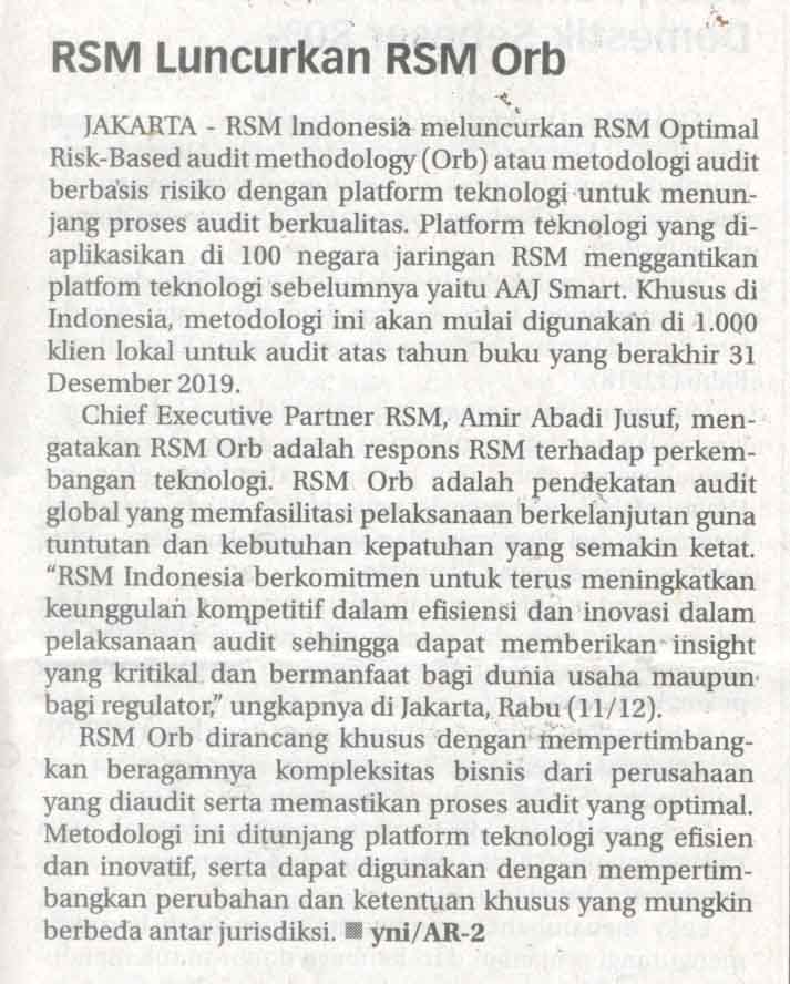RSM Luncurkan RSM Orb | RSM Indonesia